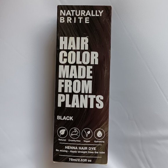 Naturally Brite | Hair | Naturally Brite No Mixing Henna Hair Dye Made ...
